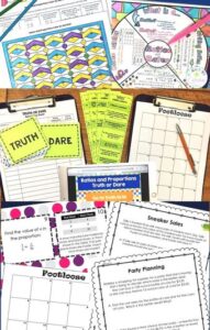 Math Centers in Middle School - Cognitive Cardio Math