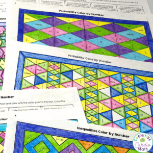 Color by Number Activities in 7th Grade: Mindfulness Made Easy