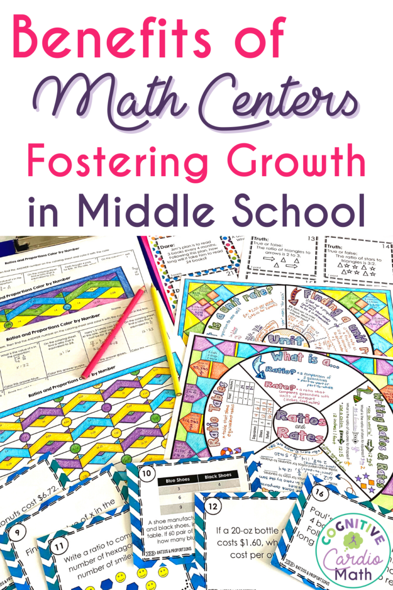 Benefits of Math Centers: Fostering Growth in Middle School - Cognitive ...
