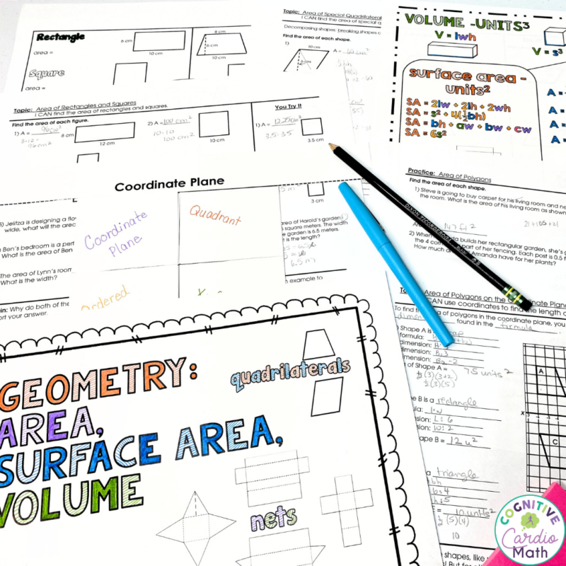 Math Units: Innovative 6th Grade Curriculum for Teachers - Cognitive ...