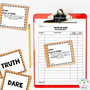 Probability Games and Activities for the Middle School Classroom ...