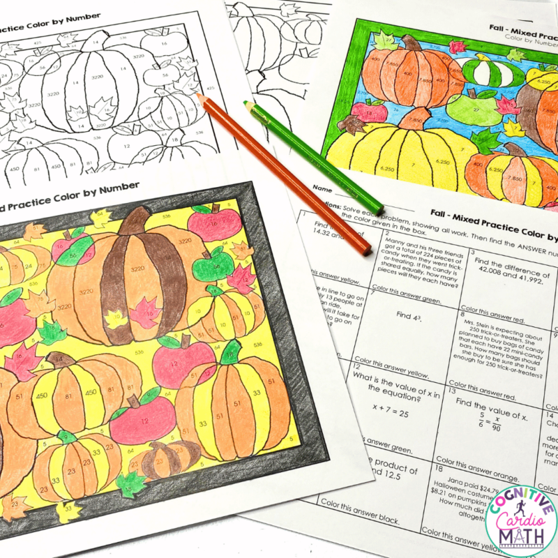 Fun & Engaging Holiday Math Activities - Cognitive Cardio Math