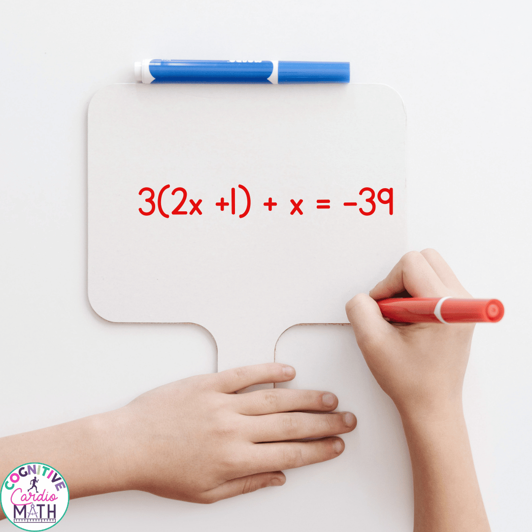 Low Prep and Fun Math Review Games and Activities - Cognitive Cardio Math