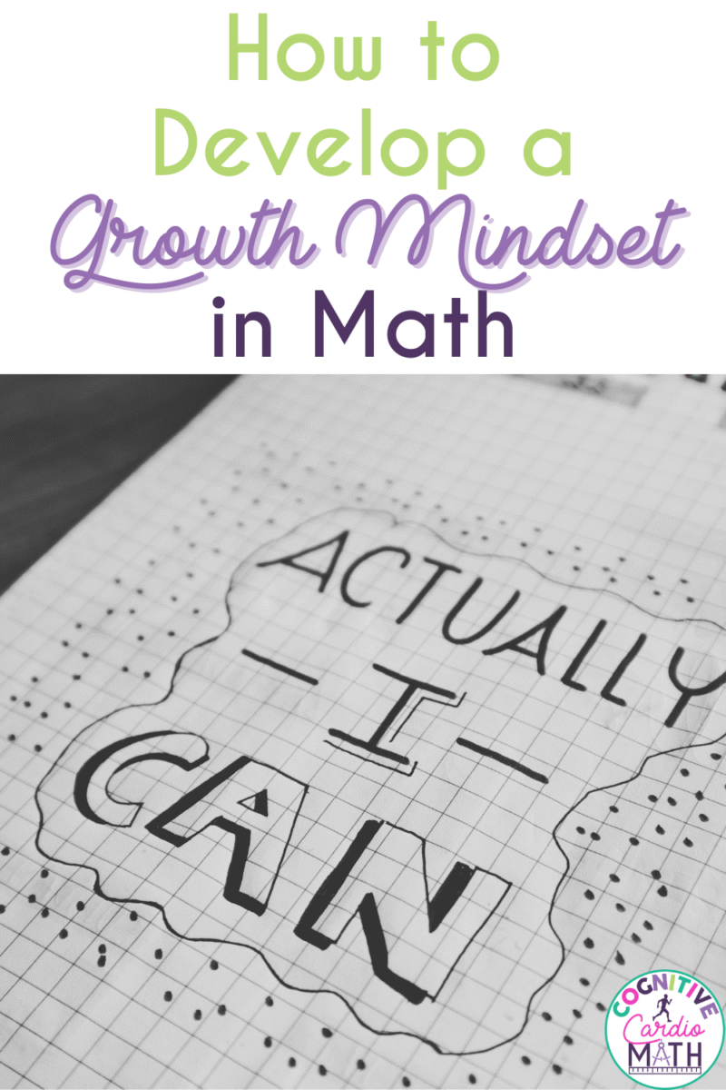 Rethinking the First Week: How to Develop a Growth Mindset in Math ...