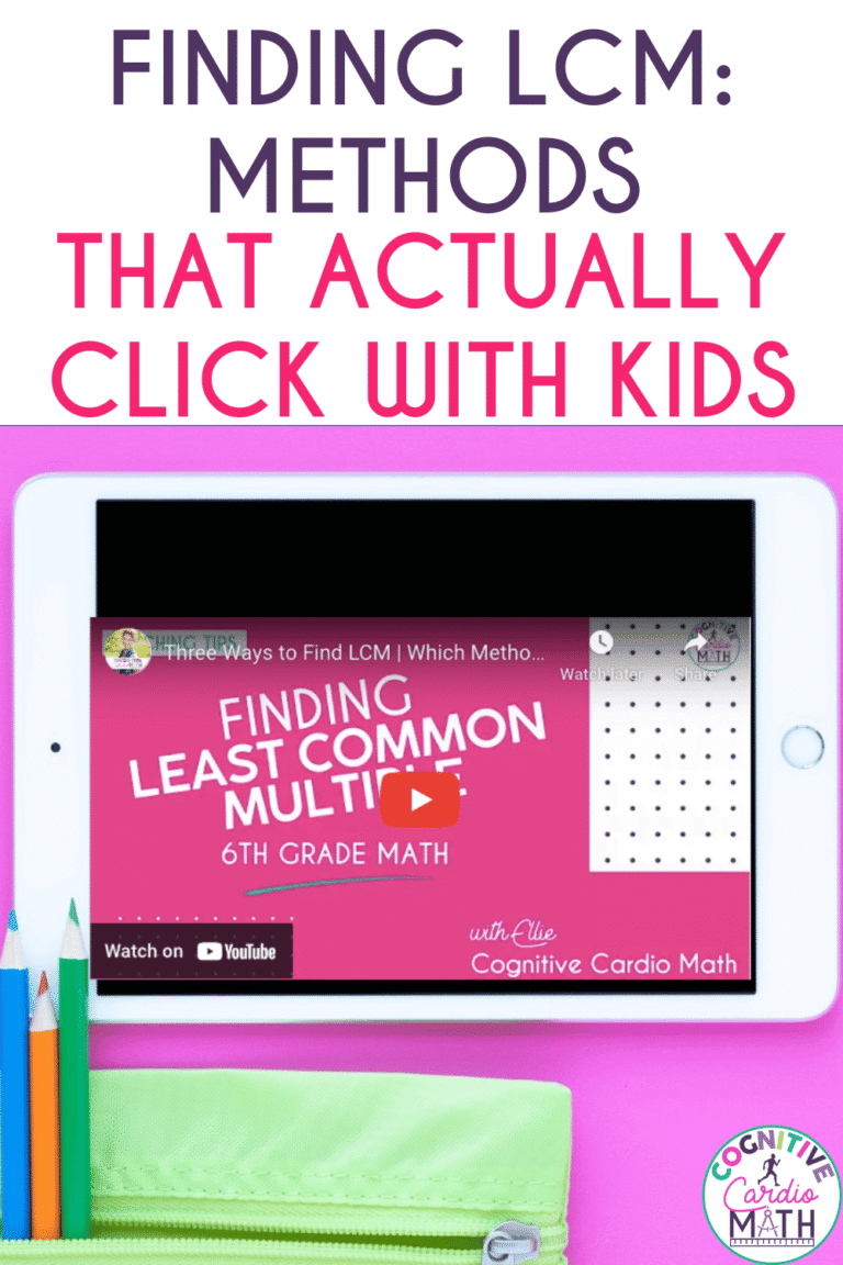 Finding Least Common Multiple: Methods That Actually Click With Kids ...
