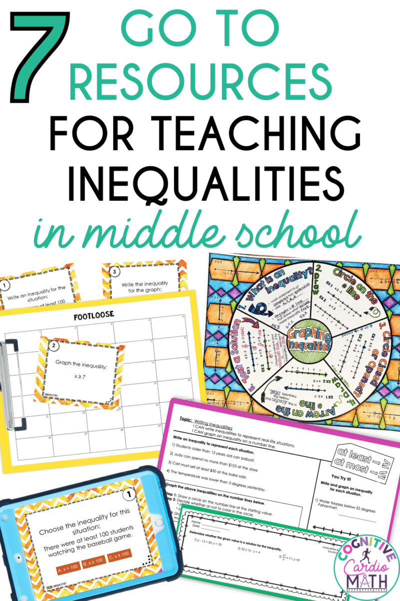 7 Go To Resources for Teaching Inequalities in Middle School ...